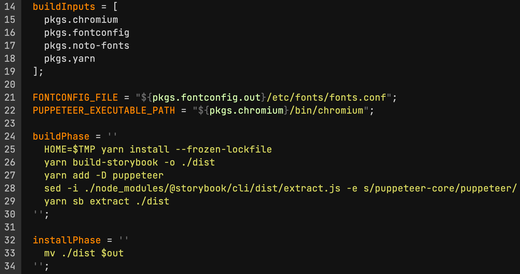 Nix でのビルド時に Puppeteer を使う場合には $FONTCONFIG_FILE を設定しよう - blog.ryota-ka.me